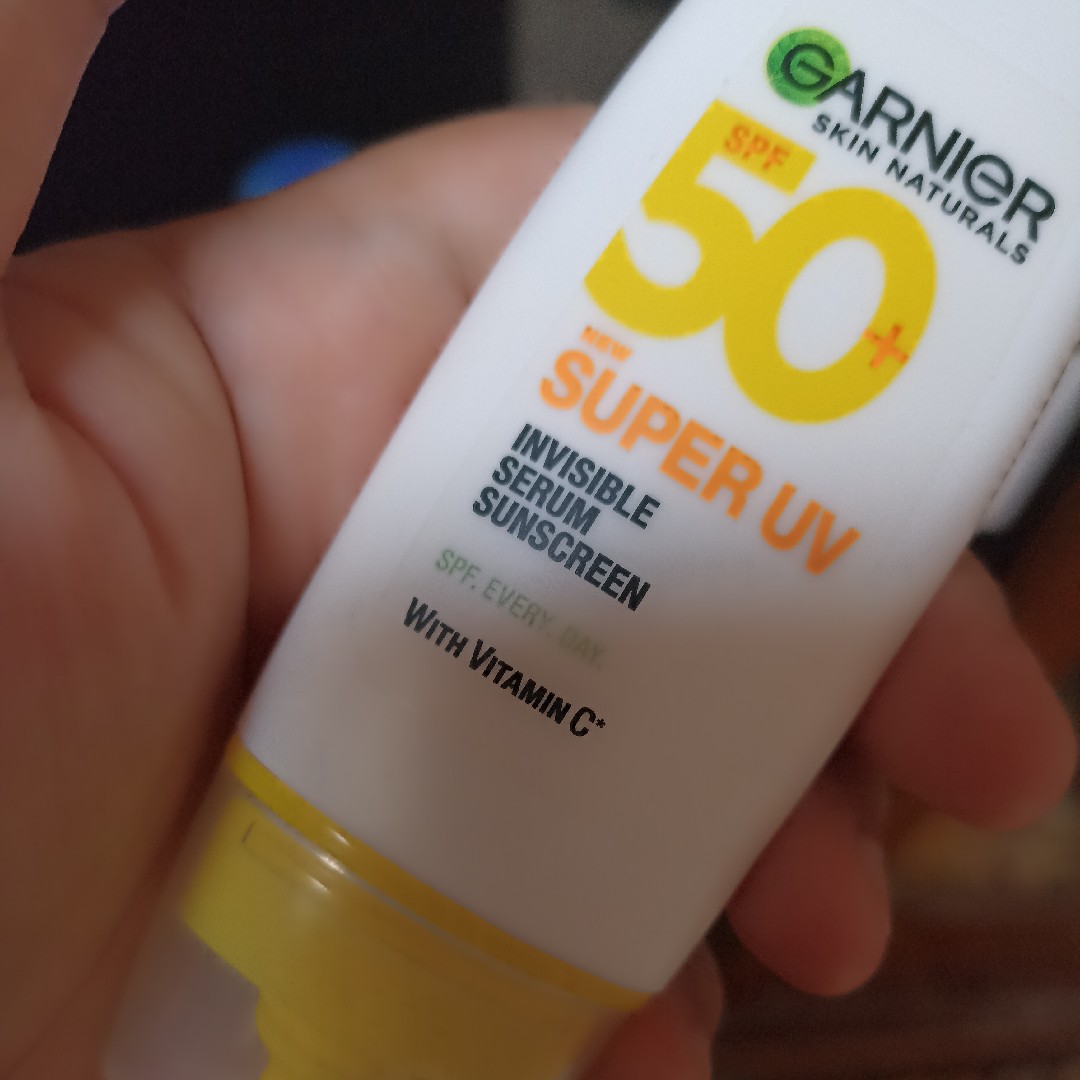 Garnier Super UV Invisible Serum Sunscreen SPF 50+ PA++++ - Beauty Review