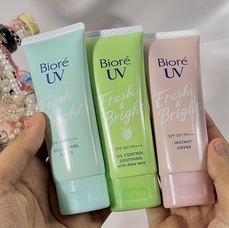 Biore UV Fresh & Bright Oil Control Matte - Beauty Review