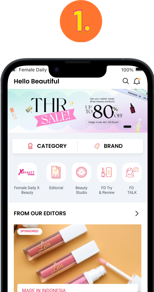 Female Daily List Ticket - Female Daily Ticketing | Redeem Instruction