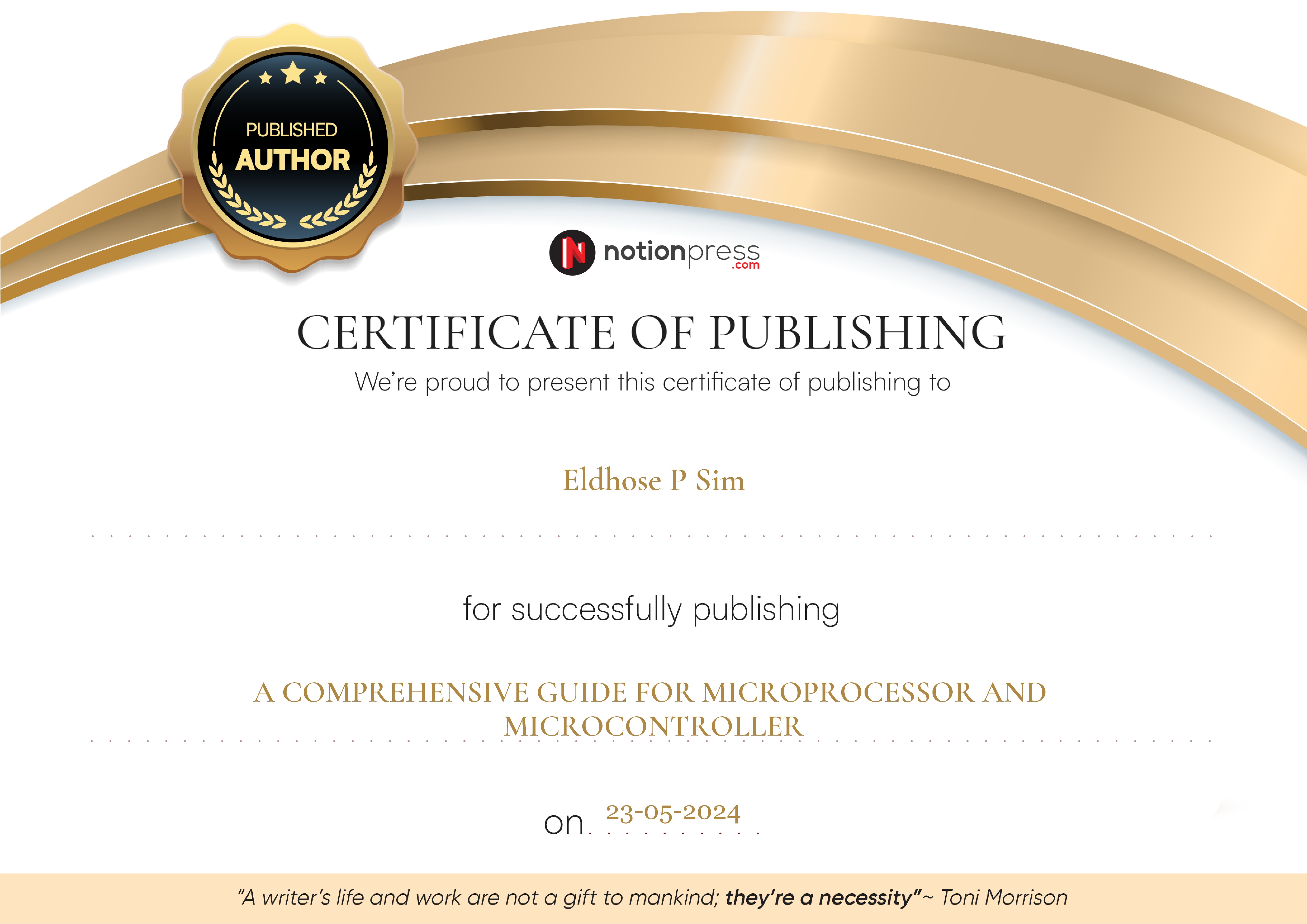 A Comprehensive Guide For Microprocessor And Microcontroller