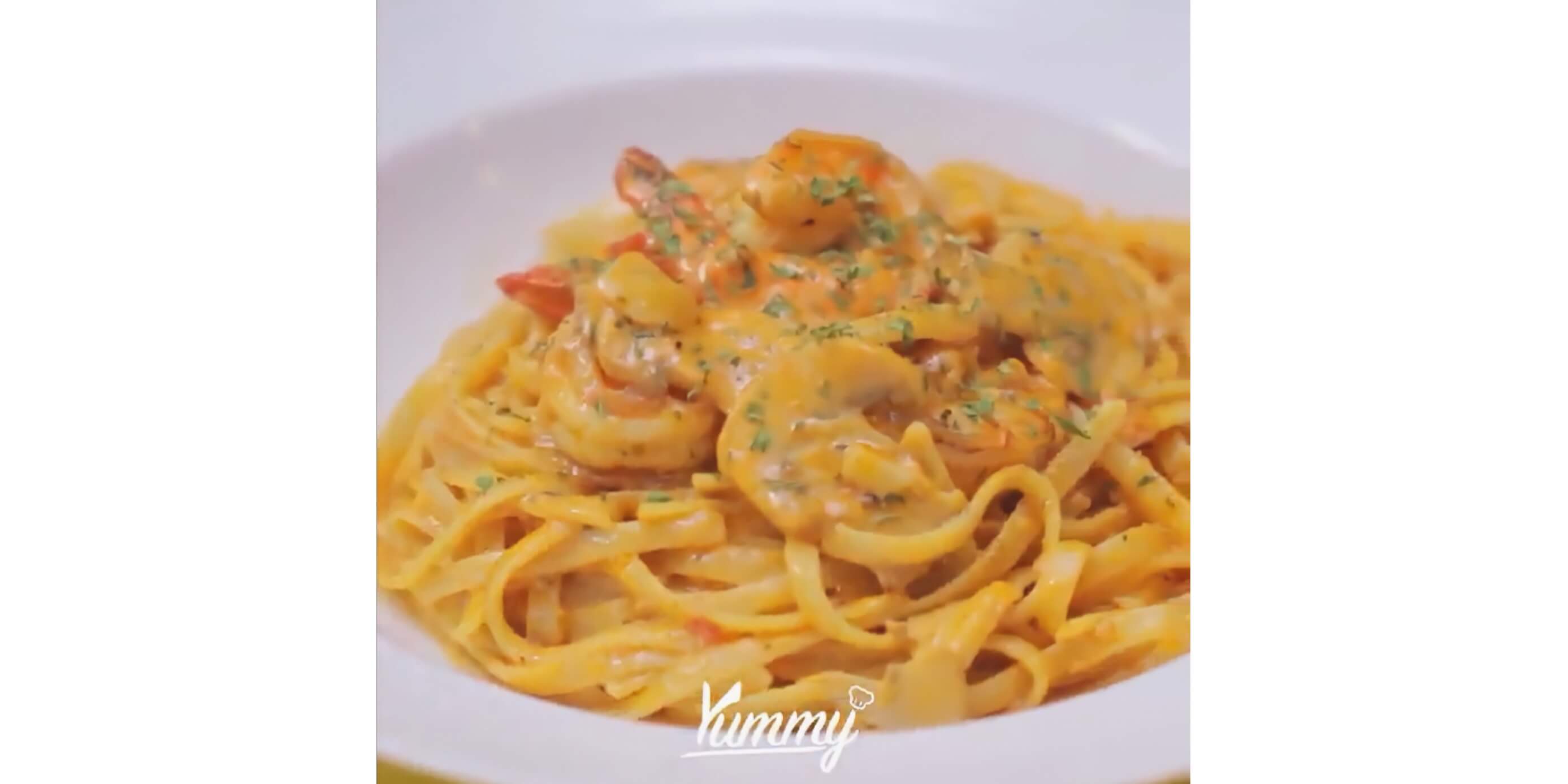 Resep Shrimp Rose Pasta - Segari