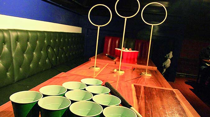 Quidditch Pong for the movie lovers