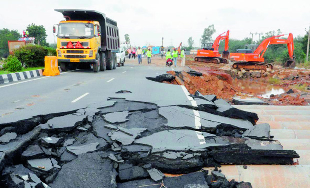 Nellore city still under sheet of flood water