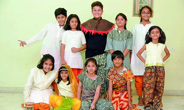 Ram Lila by the little ones