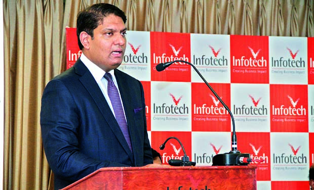 After name change, Infotech elevates founder’s son as CEO