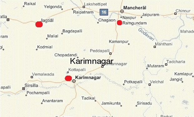Karimnagar to be split into 3 districts