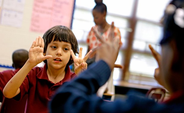 Gestures can help children learn math better