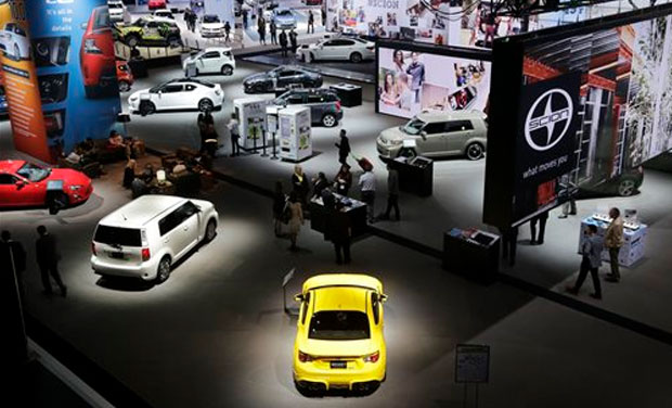 Muscle cars at New York International Auto Show