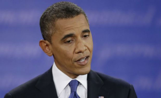 People leave rally featuring Barack Obama