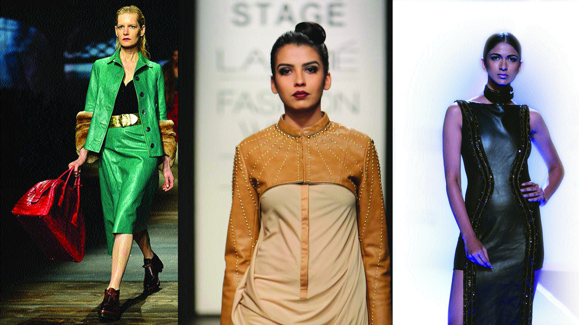 Leather luxe: Faux leather is riding a big wave of popularity