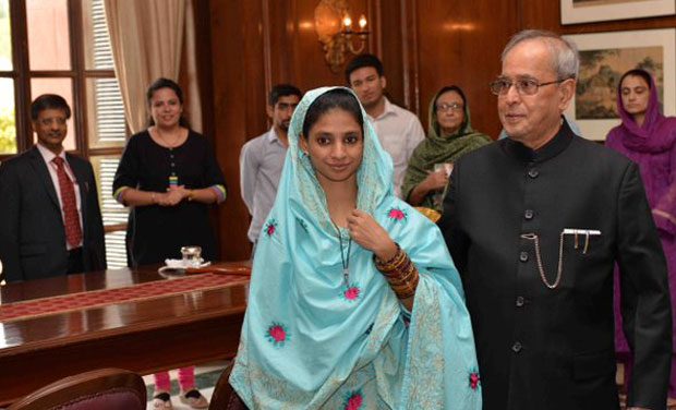 Rampur couple claims geeta as their daughter