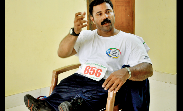 His giant strides inspire many