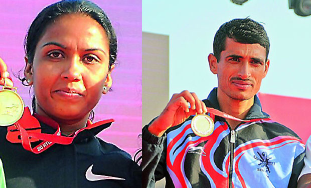 Kheta, Kavitha triumph in Hyderabad 10K run