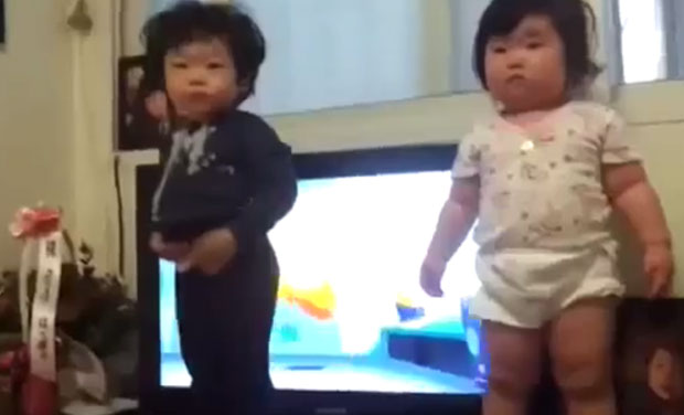 Watch: Korean baby's impressive dance moves