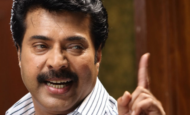 Mammootty shows off his driving skills