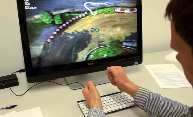 Microsoft develops motion sensing keyboard