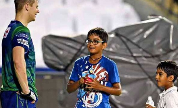 Rahul Dravid’s son Samit scores 77 in school match