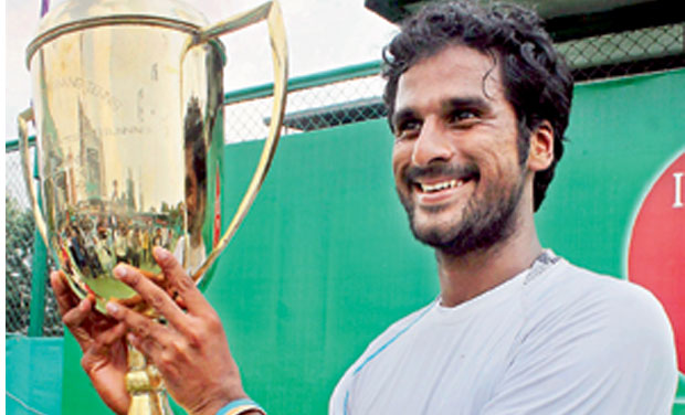 Saketh pockets first big trophy