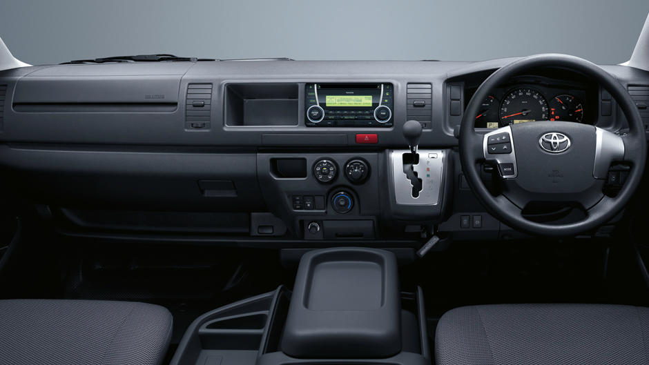 Toyota showcases a 10-seater vehicle ‘HiAce’