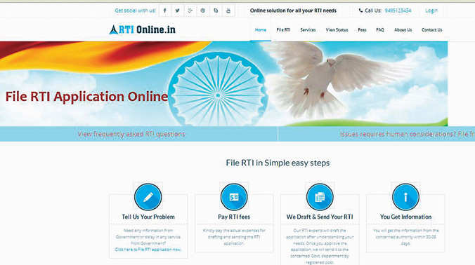 Activists make RTI filing easy