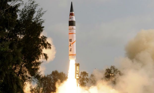 Nuclear-capable Agni-III ballistic missile test-fired