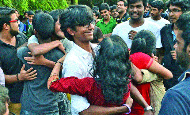 Complaint against IIT’s ‘kiss of love’