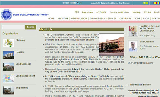 DDA makes website disabled-friendly; to gear up for draw time