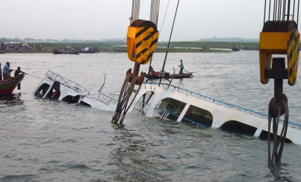 Bangladesh ferry sinks with up to 250 on board: police