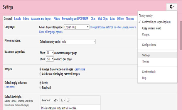 Gmail now available in 71 different languages