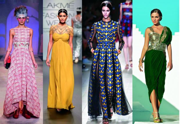 Gowns take casual route