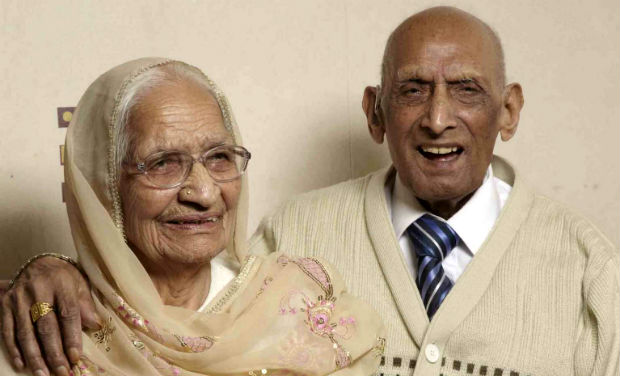 Indian-origin couple becomes UK's 'oldest married couple'