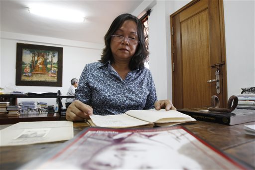 Rare diary gives details of life under Khmer Rouge
