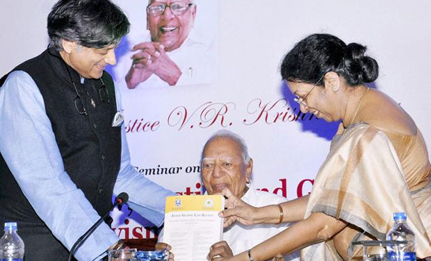 Justice Krishna Iyer selected for K R Narayanan award