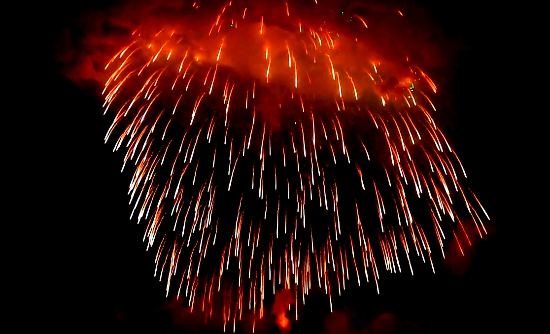 Watch: The world’s largest ariel firecracker