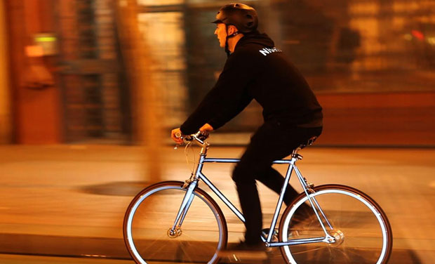 The reflector bicycle