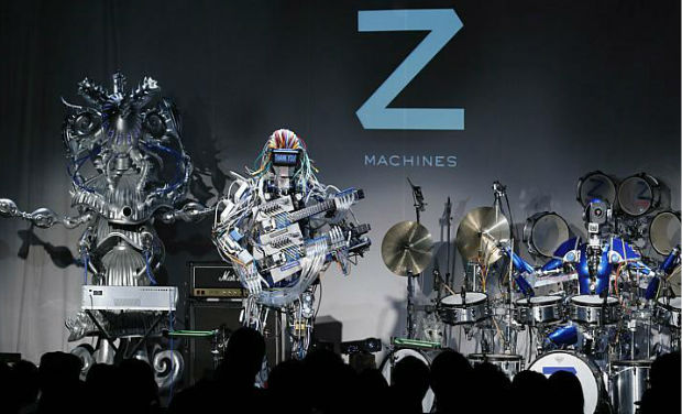 Z-machines: The robot rock band