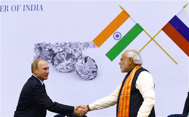 Modi meets Putin to take bilateral relations to ‘newer heights’