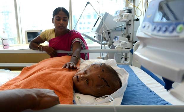 Remarkable recovery of Baby Roona