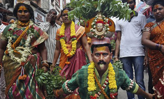 Hyderabad celebrates Bonalu festival
