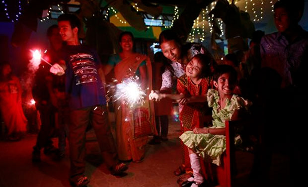 India celebrates Diwali