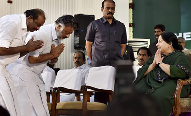 Battling all odds Jayalalithaa back as Tamil Nadu CM