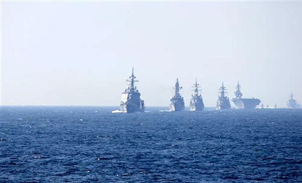 Operation Malabar: India, Japan, US show off military prowess in ...