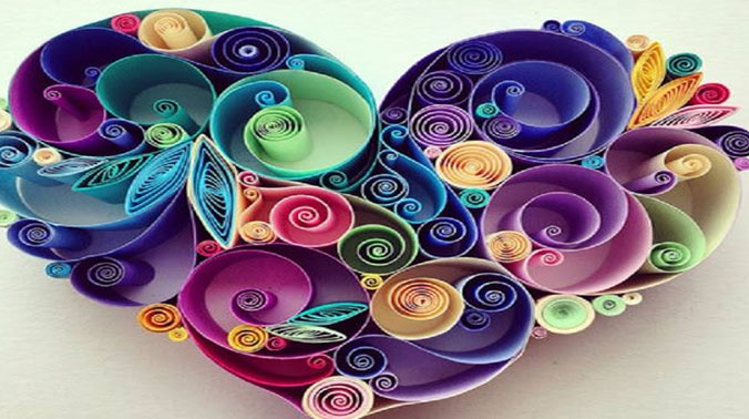 These beautiful quilled creations are simply paper magic