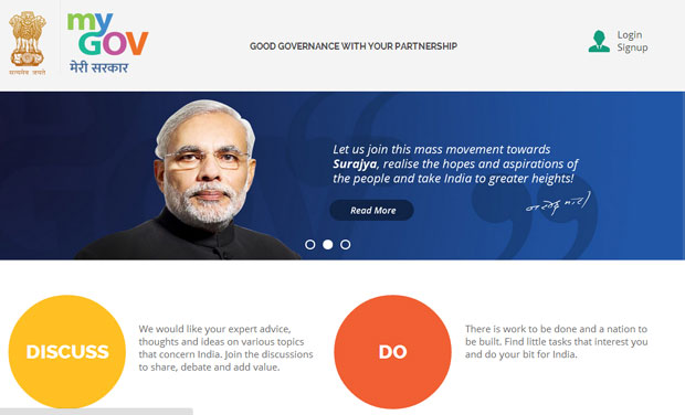 Modi govt completes 60 days, launches web portal for citizen participation