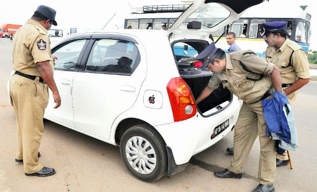 Vehicle check intensifies in city