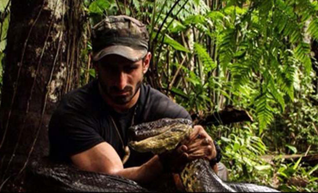 US Naturalist Paul Rosolie swallowed by anaconda for TV show