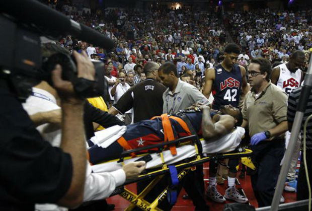 Watch Video: US NBA star Paul George suffers horrific injury during a ...
