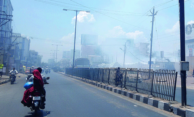 Pollution unchecked in Vijayawada