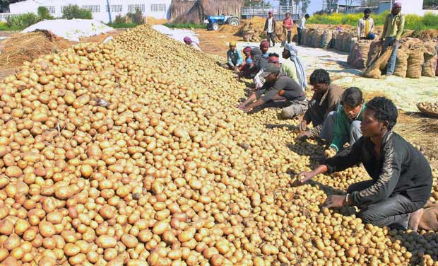 PM Narendra Modi sits on hot potatoes