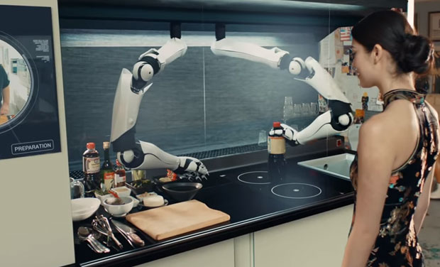 Watch: What the world’s first robotic kitchen looks like